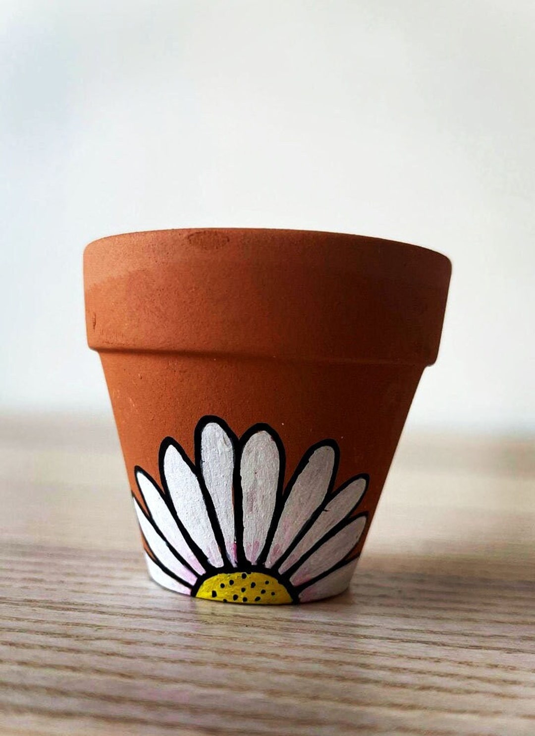 Daisy Plant Pot Indoor Plant Pot Plant Lover Gift Floral - Etsy
