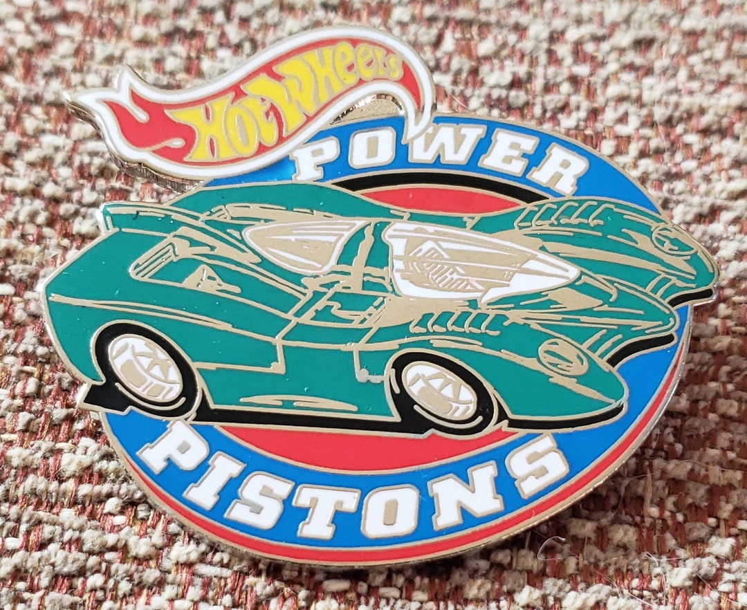 Official Hot Wheels Lapel Pin power Pistons - Etsy