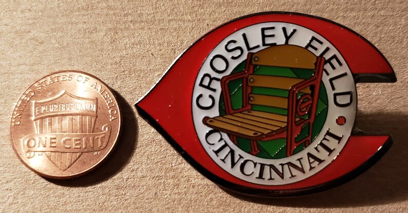 Crosley Field Cincinnati Reds Stadium Seat Pin - Etsy