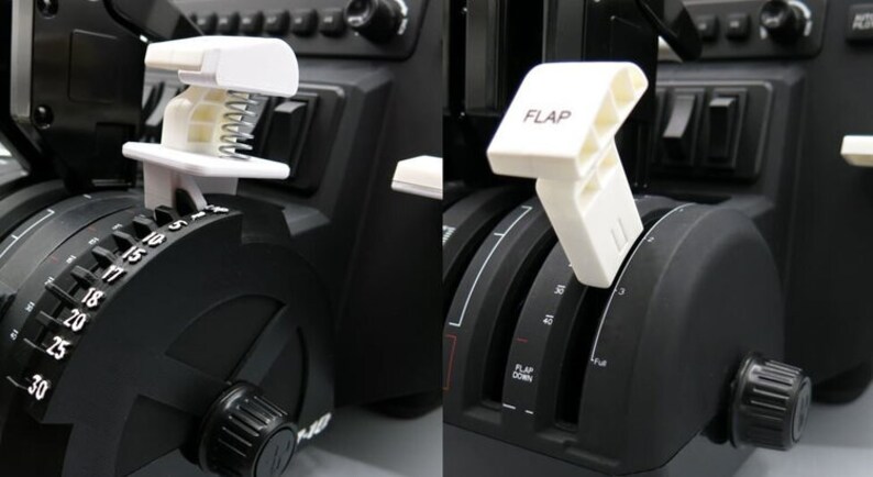 Spring Loaded Flap Lever Kit for Honeycomb Bravo Throttle | Etsy