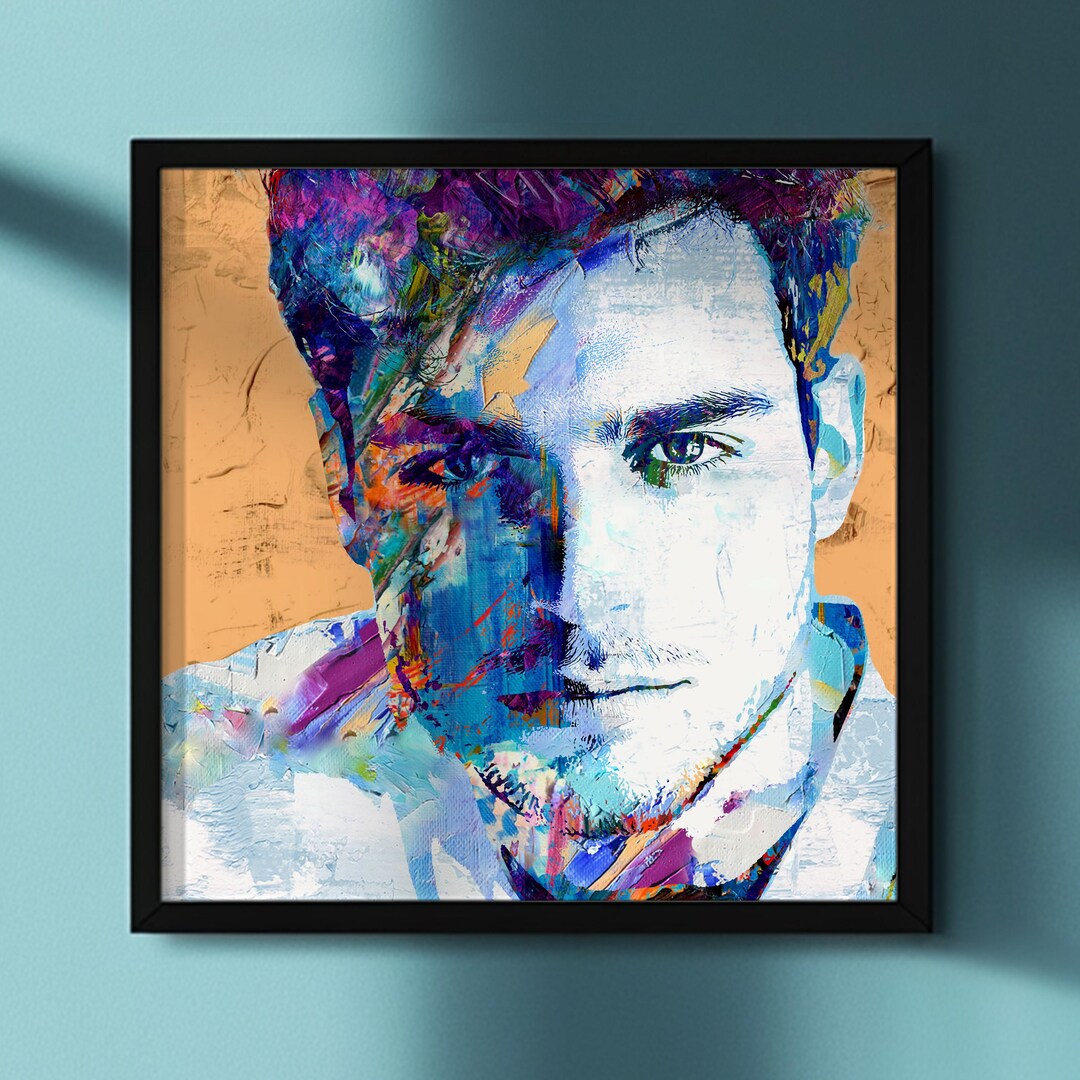 Abstract Custom Portrait MADE TO ORDER, Abstract Portrait From Photo ...
