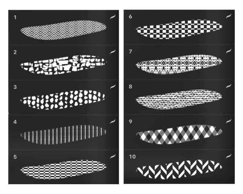 Brush Procreate Fashion Fabric Brush Texture Brushes - Etsy