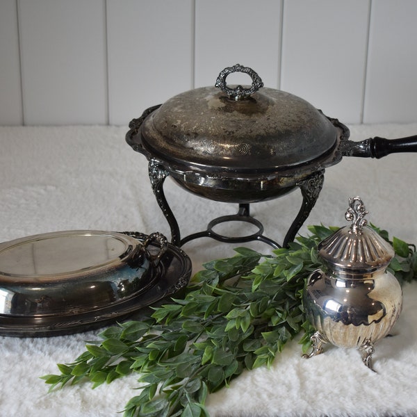 Silver Chafing Dish - Etsy