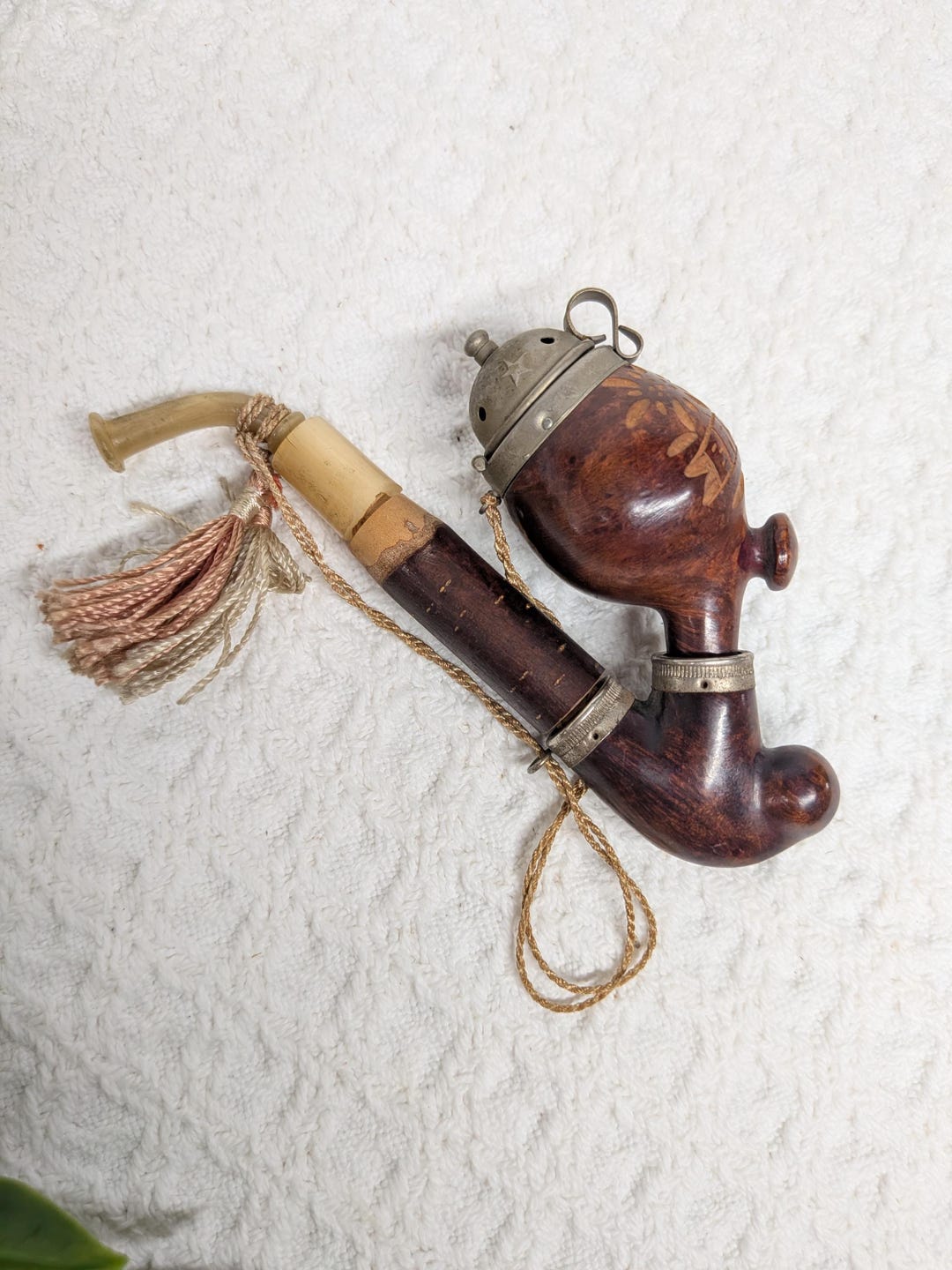 Vintage Swiss Tobacco Pipe - Etsy
