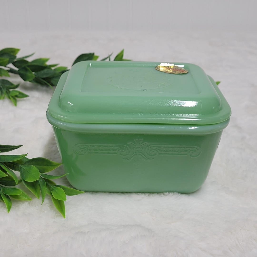 Jadeite Fire King Philbe Refrigerator Dish, Vintage, 3 Available - Etsy