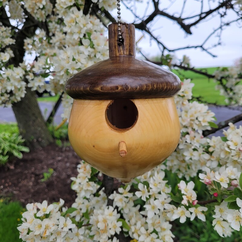 Wooden Bird Houses - Etsy
