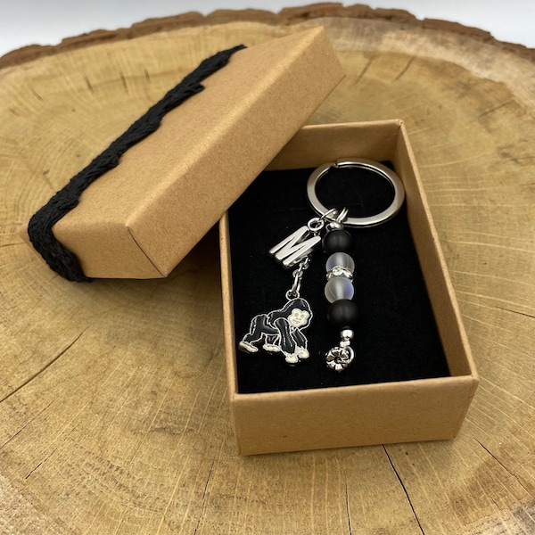 Gorilla Keychain - Etsy