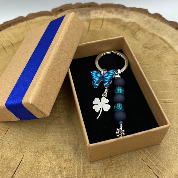 Butterfly Keychain - Etsy
