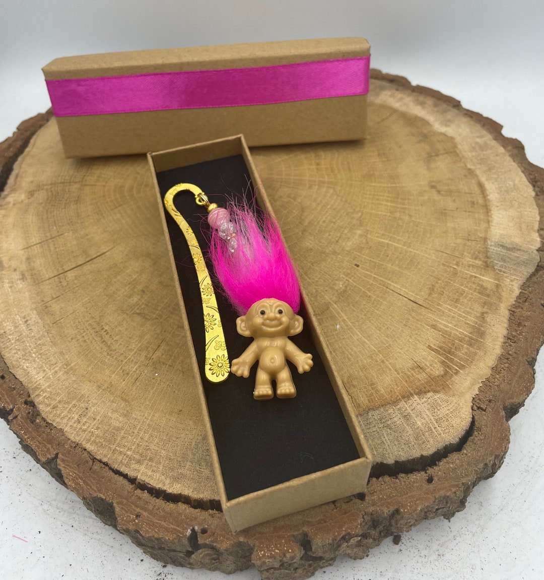 Pink Troll Bookmark - Etsy