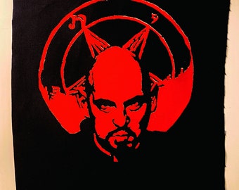 Satan Baphomet Clear car window sticker waterproof 6 x 3 Satanic ...