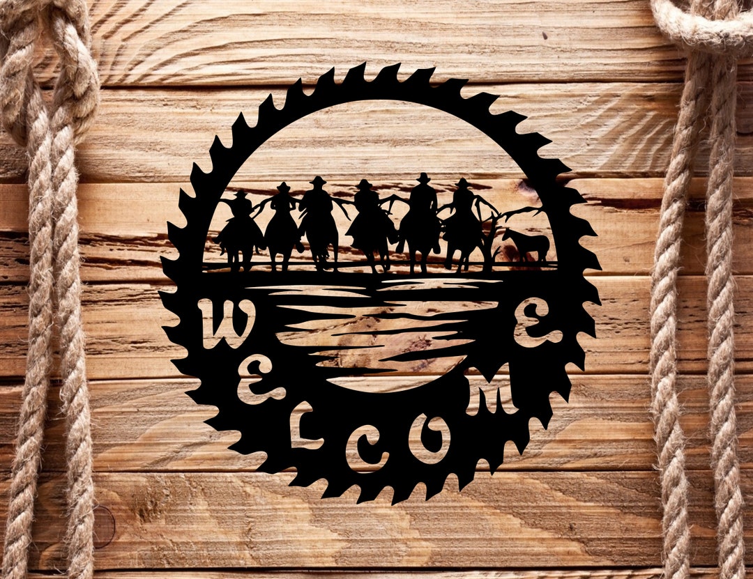 Ranch Style Welcome Sign - Etsy