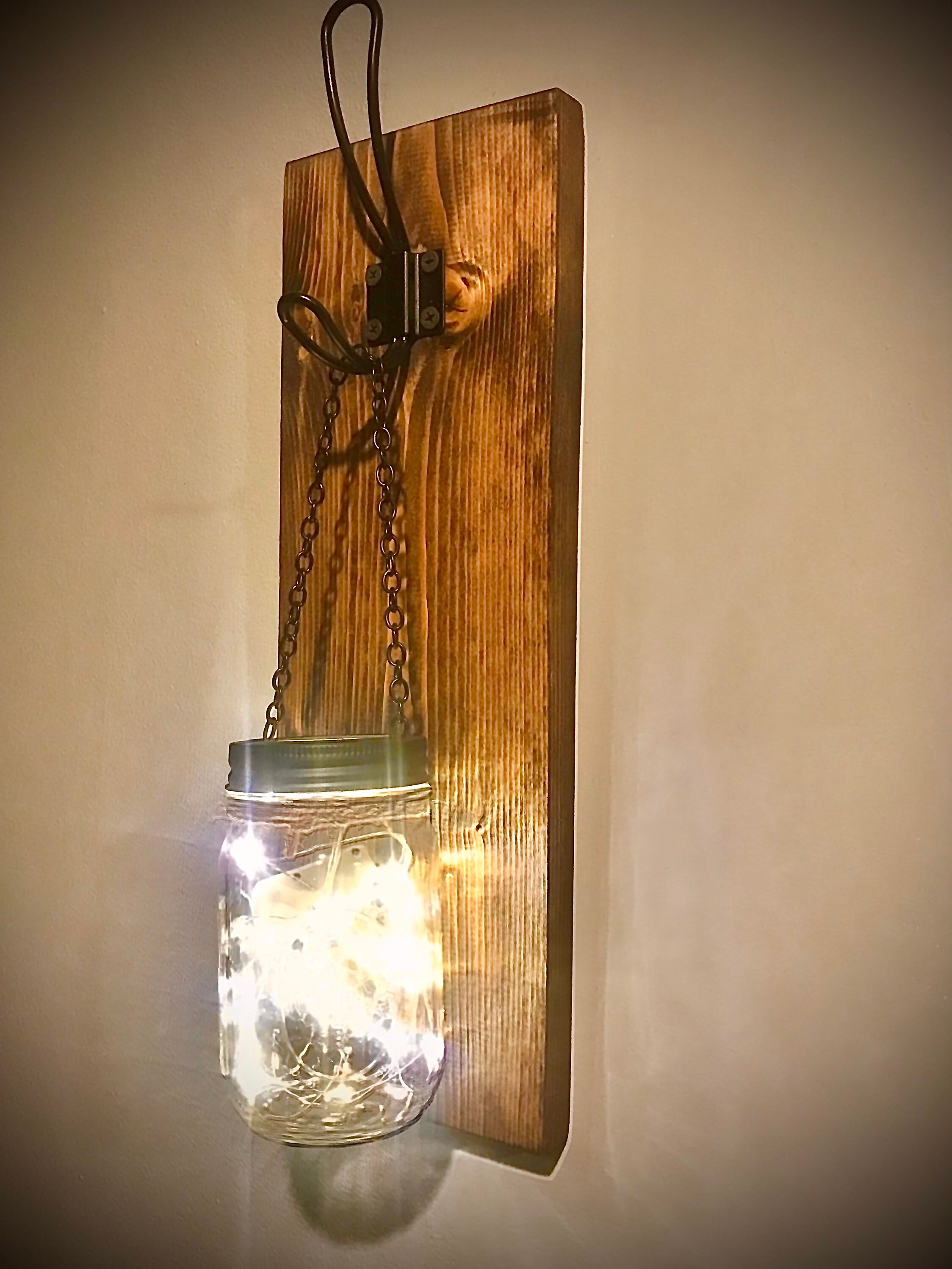 Hanging wall sconces with led lighting | Etsy
