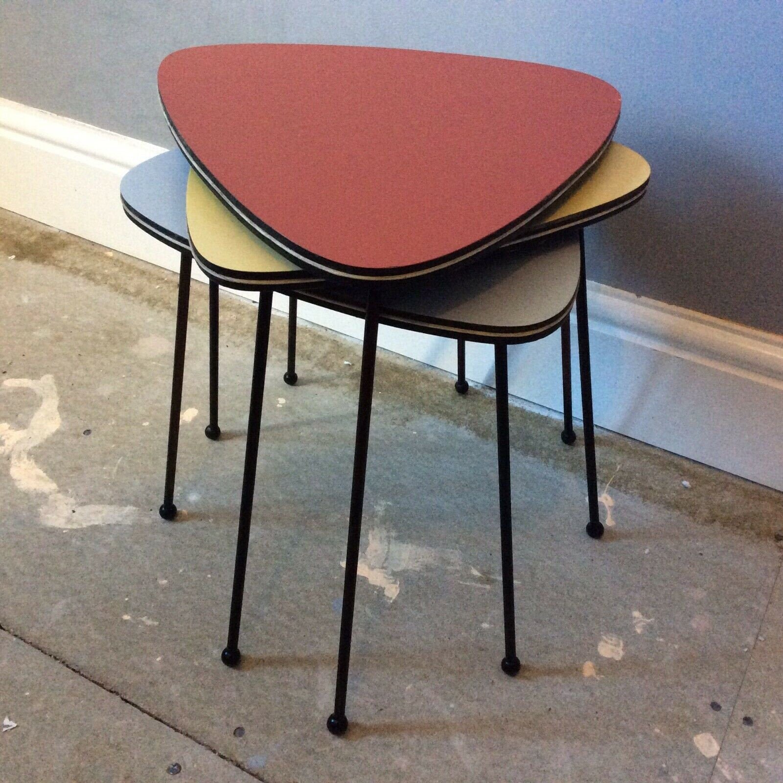 Red Formica Table for sale | Only 4 left at -75%