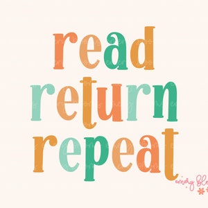 Read Return Repeat PNG, Teacher PNG, Teaching Digital Design PNG, Back ...