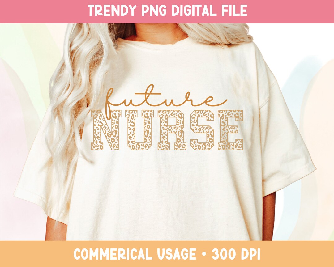 Future Nurse PNG Digital Design Download Retro Sublimation - Etsy