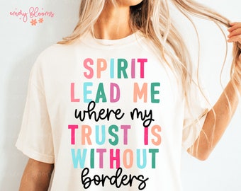 Spirit Lead Me PNG SVG - Etsy UK