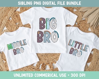 Lil Middle Big Sis - Etsy