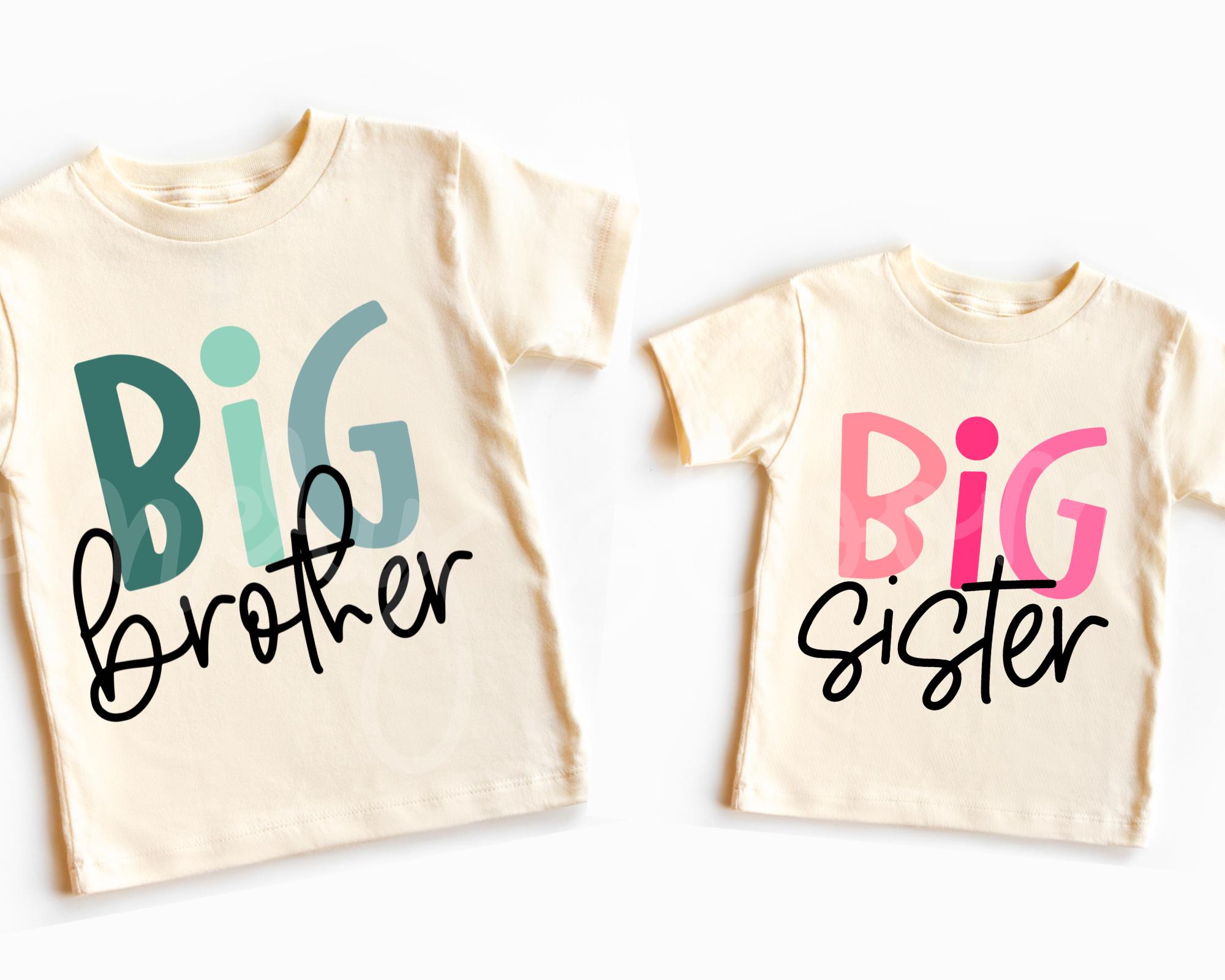 Big Bro SVG, Little Sis Png, Little Sister Png, Sibling Crew Png, Big ...
