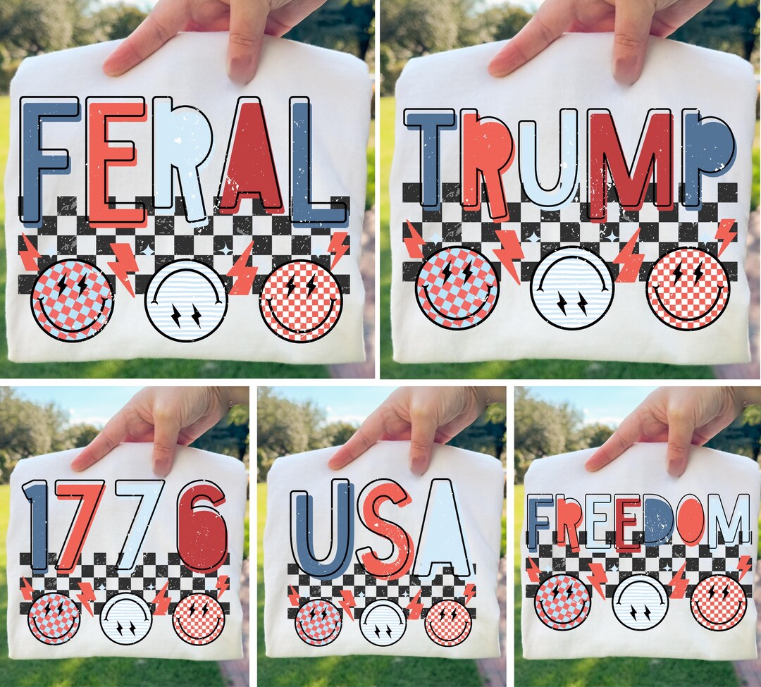 July 4th PNG Bundle, Feral Png, USA Png, 1776 Png, Patriotic Png ...