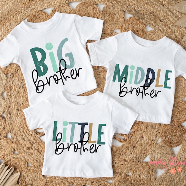 Middle Brother Shirt - Etsy