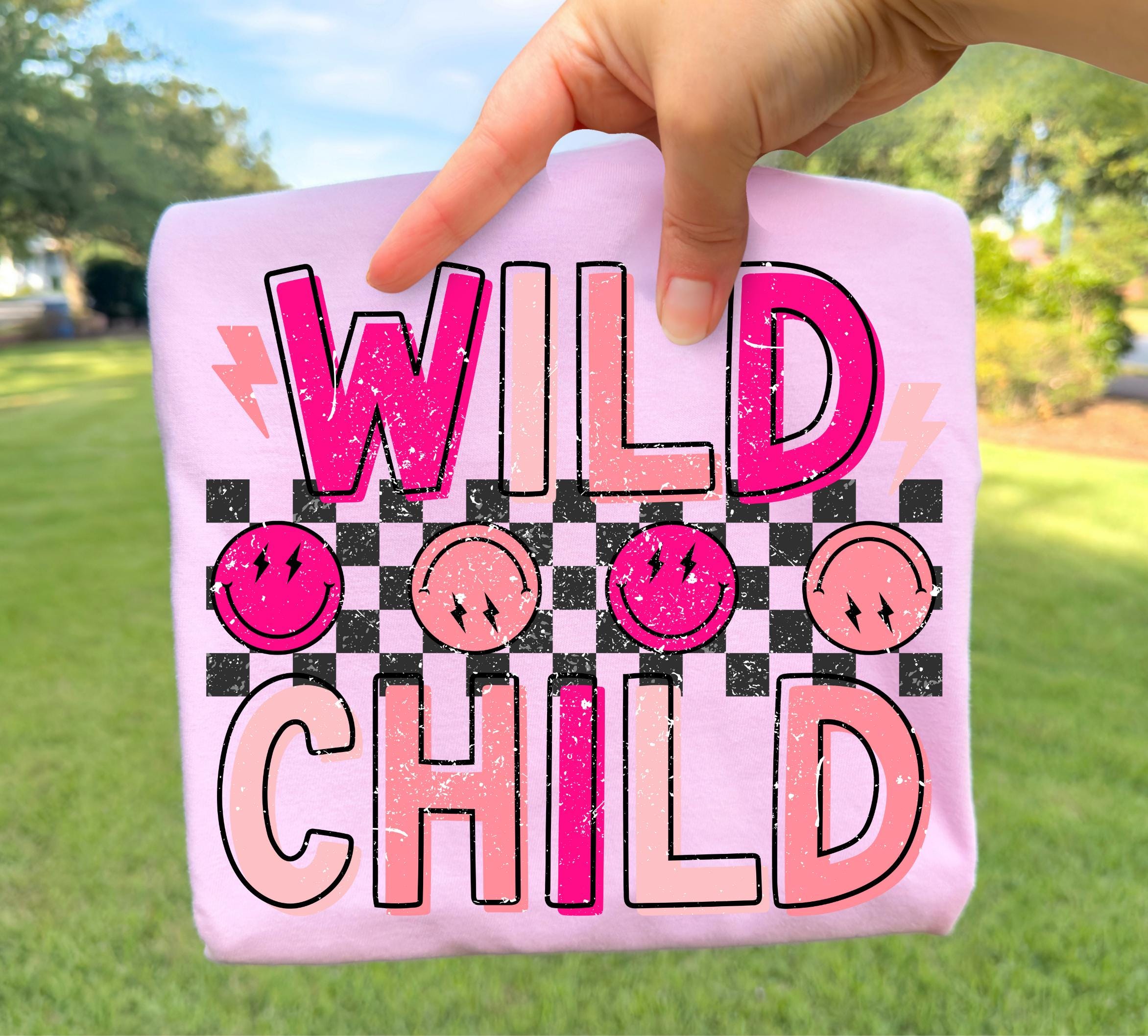 Wild Child PNG, Kids Png, Little Girl Png, Kids Shirt Png, 80s 90s ...