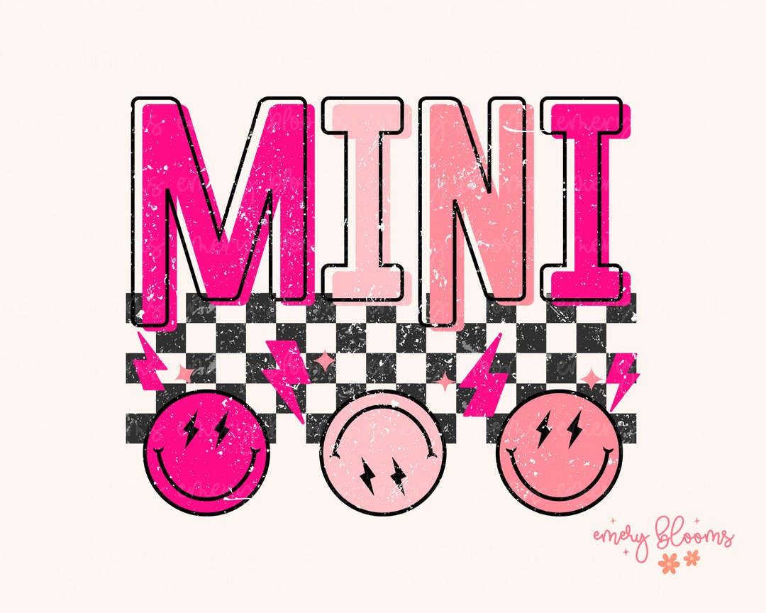 90s Retro Sibling Mini PNG, Matching Little Girl Smiley T Shirt Boho ...