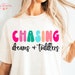 Chasing Dreams and Toddlers PNG, Sarcastic Mama Retro Colorful Grunge ...