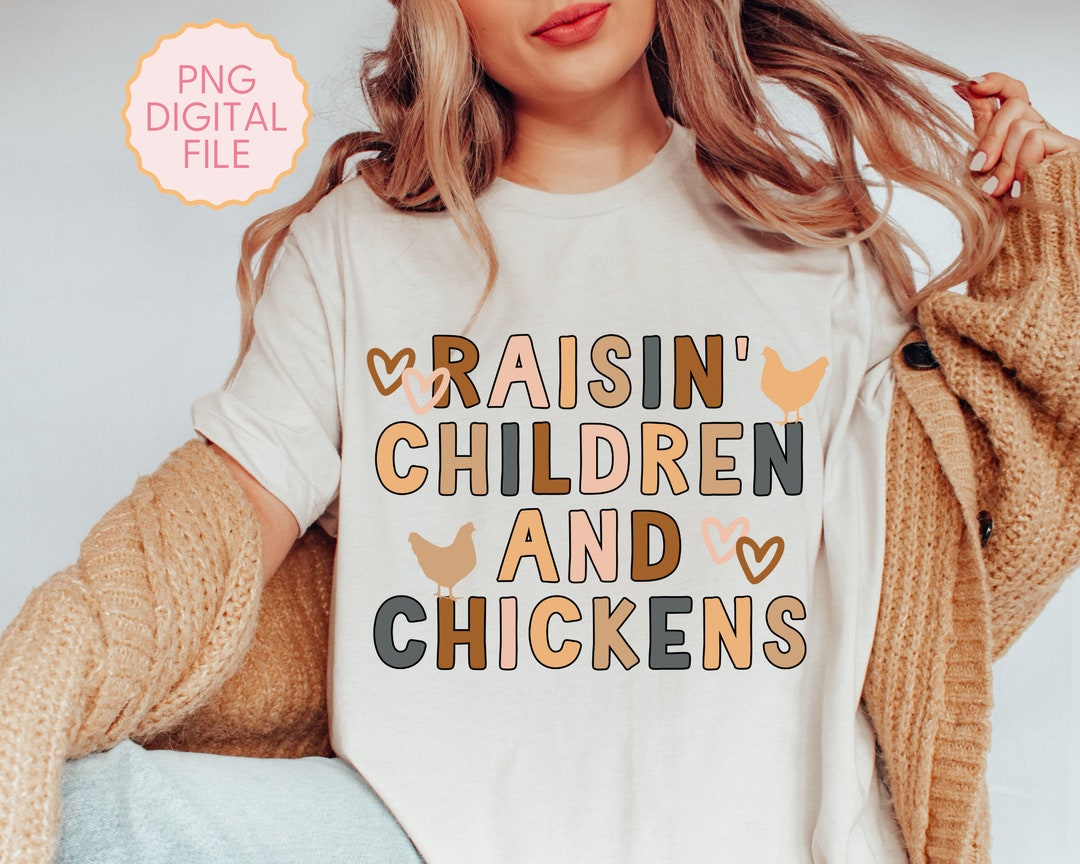 Retro Mama PNG 70s 90s Raisin Chickens & Children Png Design - Etsy