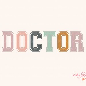 Doctor PNG Digital Design Download, Retro Sublimation Doctor PNG, Boho ...