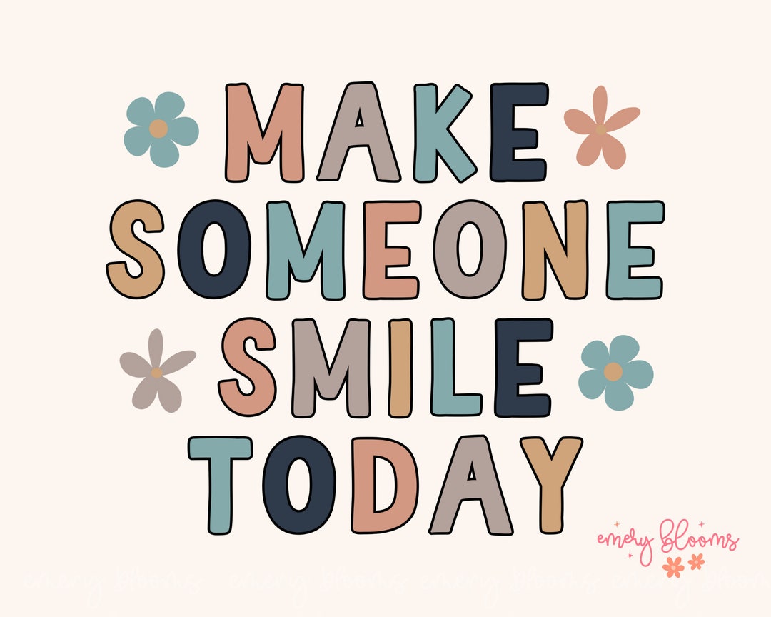 Make Some Smile Kindness PNG, Be Kind Png, Kindess Png, Be Kind Day ...