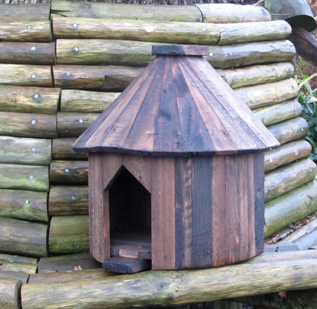 Half Round Dovecote, Dove Cote for One Pair Doves. Rustic Solid Timber ...