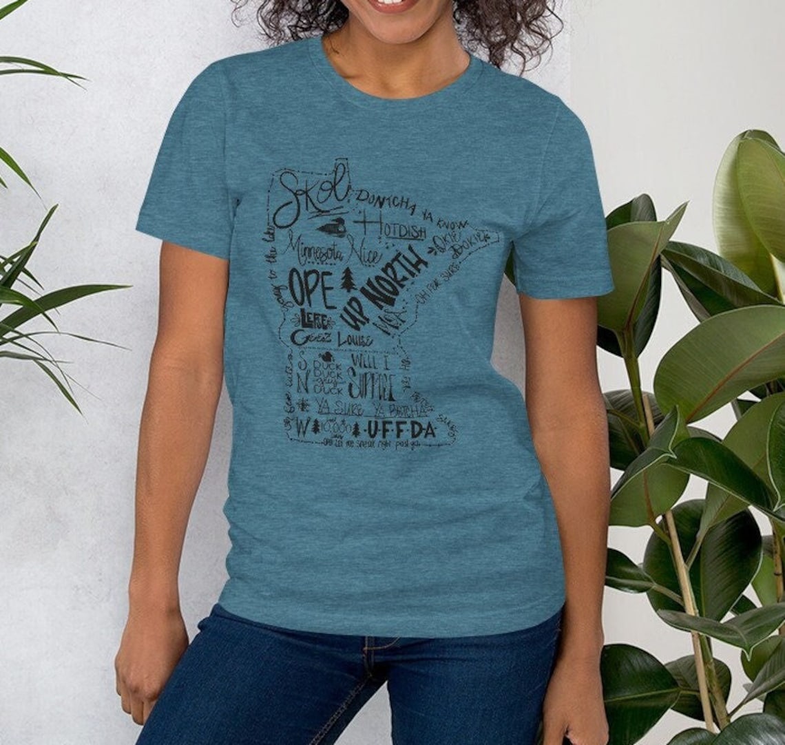 Minnesota Slang T-shirt Minnesota T-shirt Gift for - Etsy