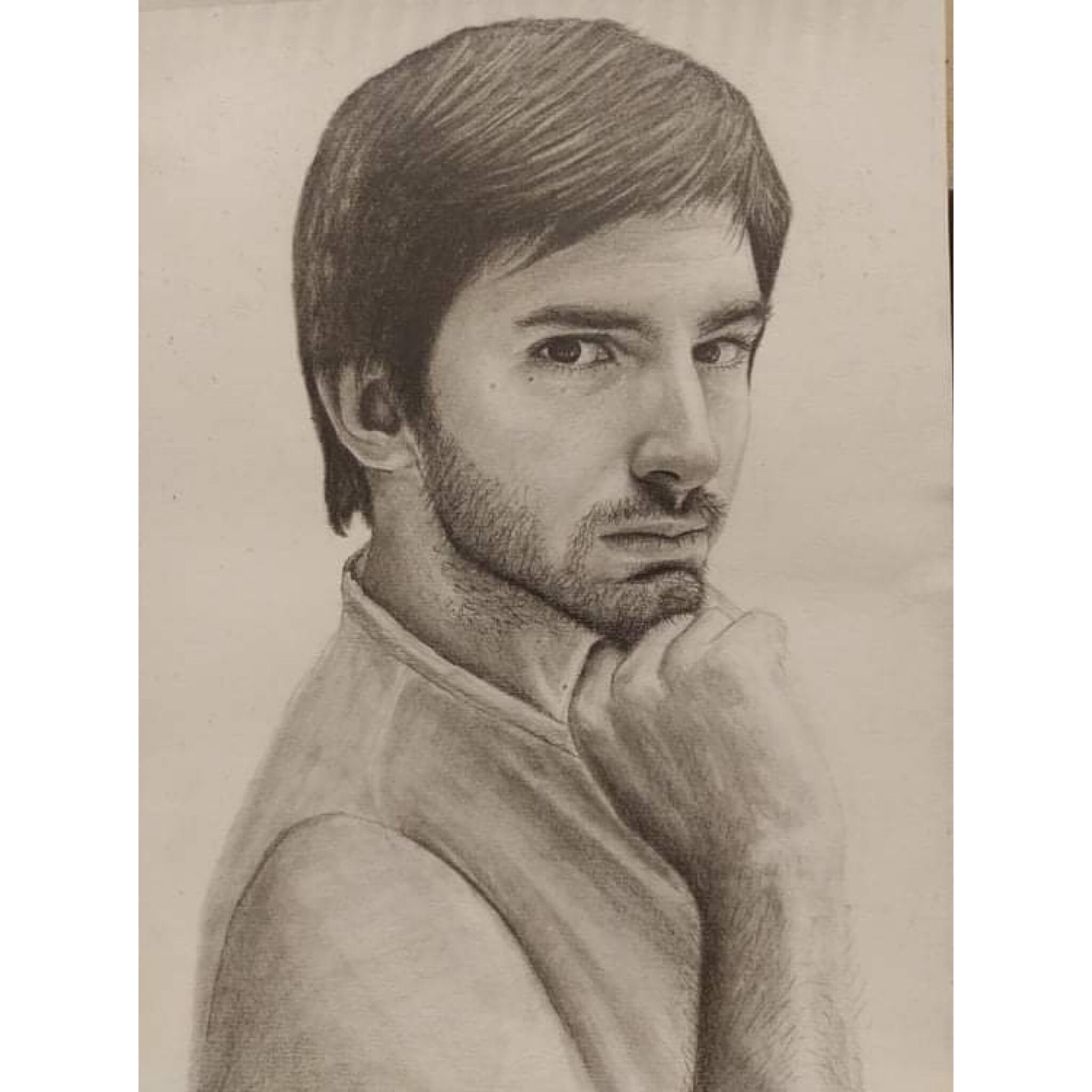 Portraits From Graphite and Charcoal Pencils - Etsy