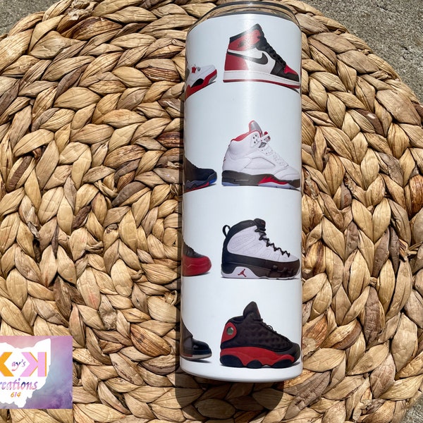 Nike Sneaker Tumbler Wrap - Etsy