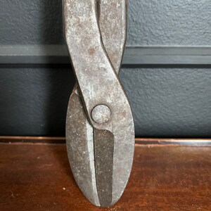 Vintage 16 Drop Forged Solid Steel Tin Snips - Etsy