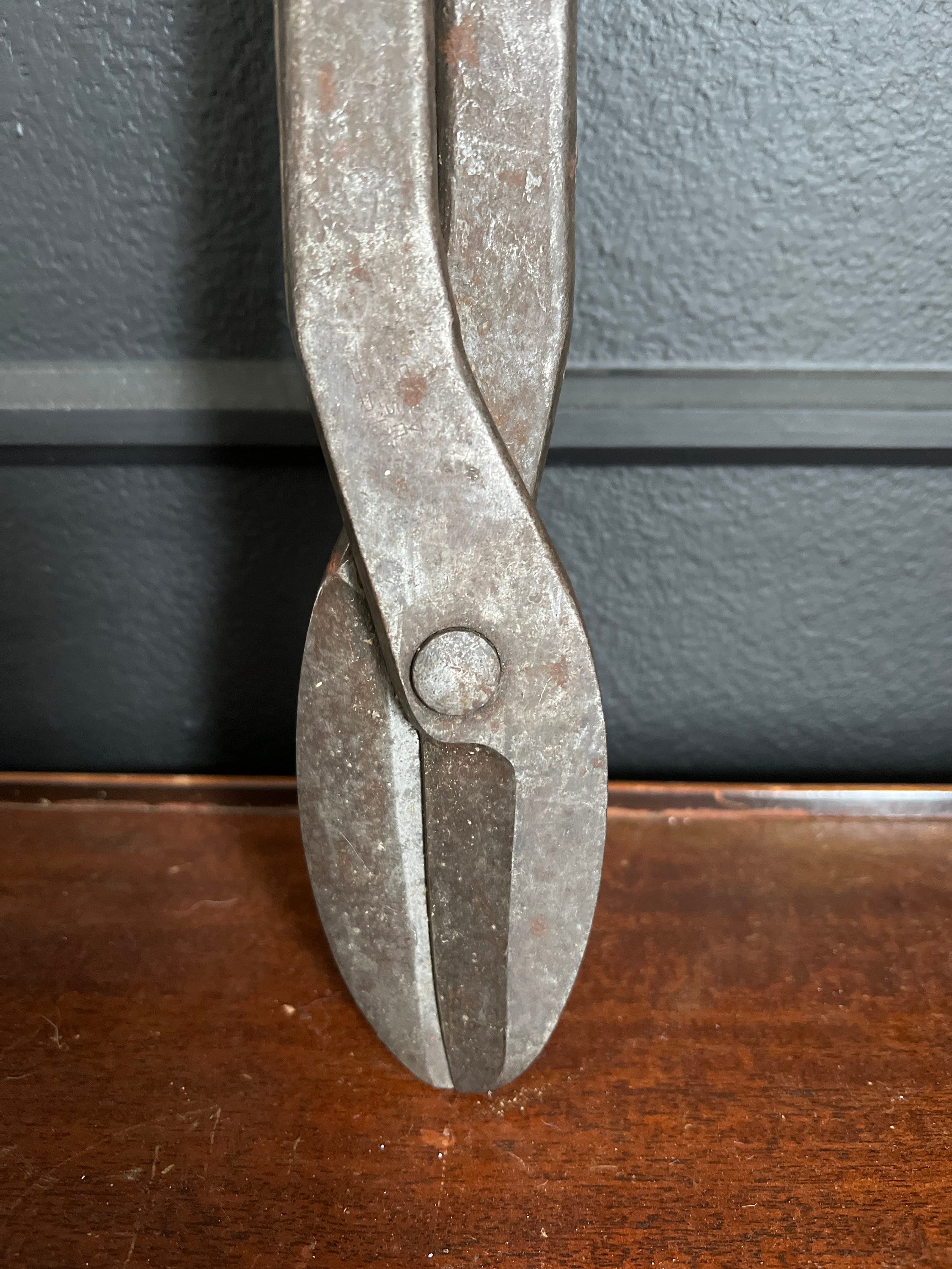 Vintage 16 Drop Forged Solid Steel Tin Snips - Etsy