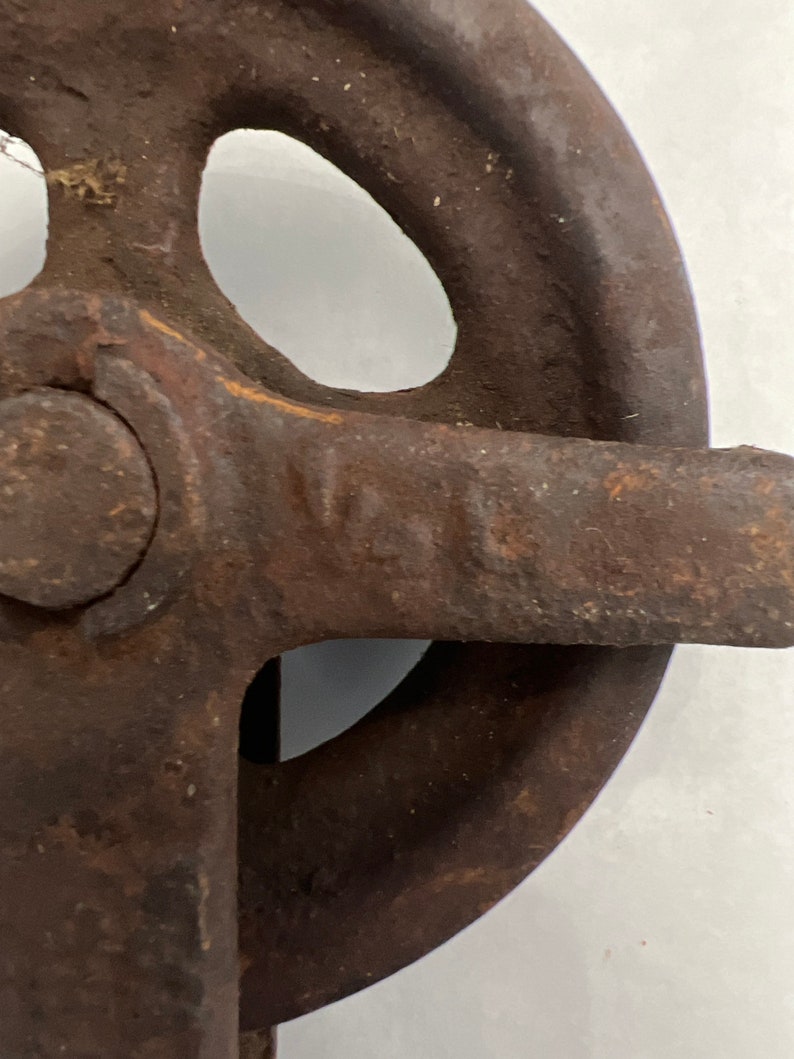 James H Channon Mfg. Chicago, 1/2” Vintage Pulley and Hook - Etsy