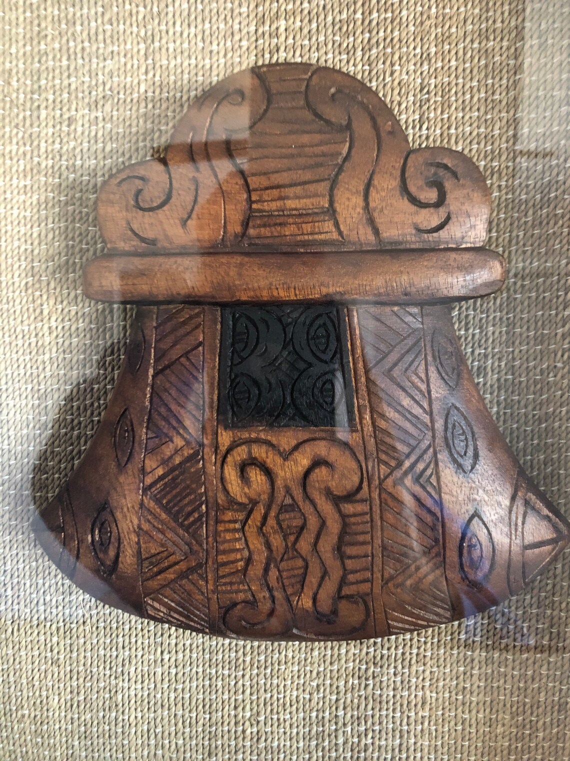 Aztec, Maya, or Inca Hand Carved Wooden Framed Tool - Etsy