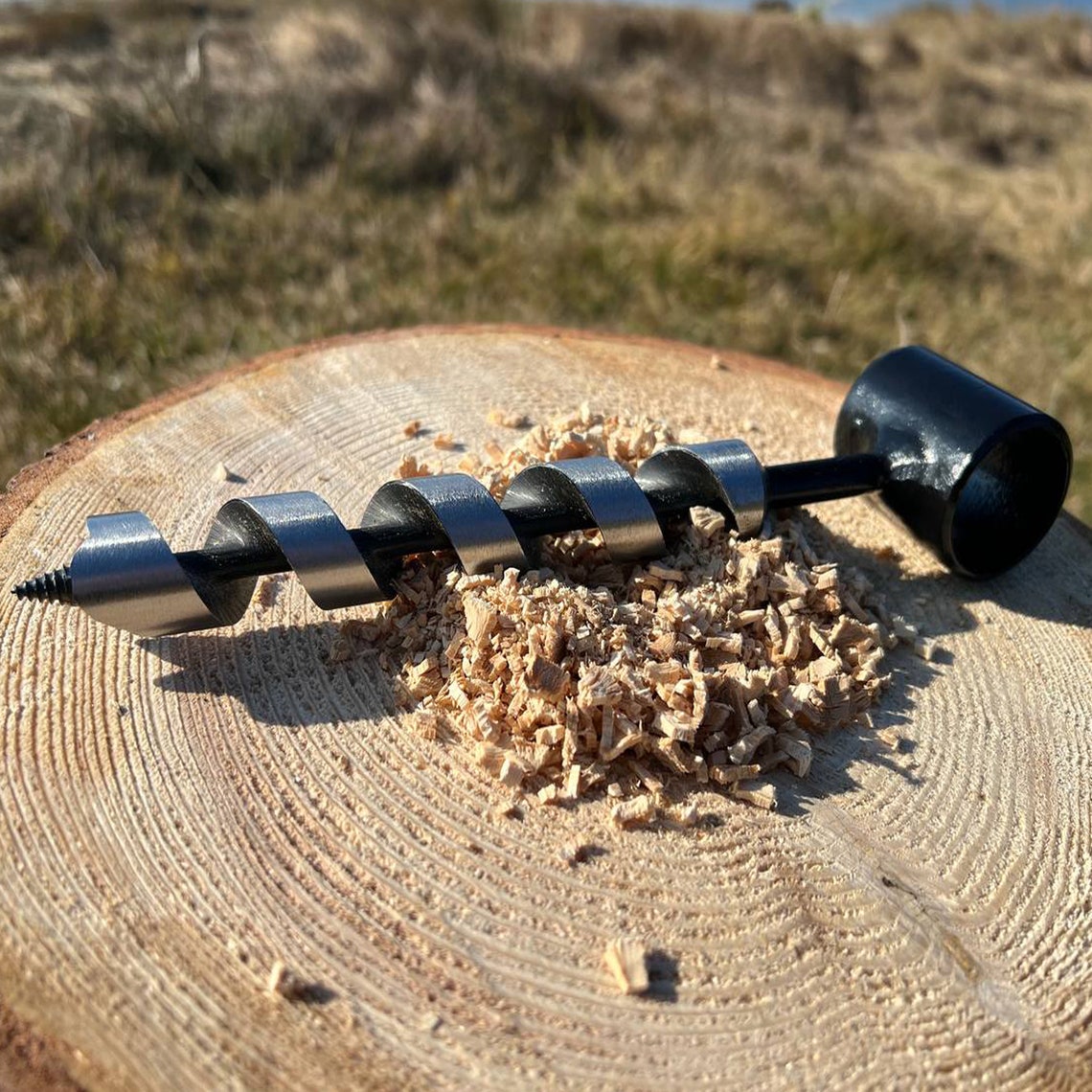 Scotch Eye Auger Outdoor Bushcraft Camping Hand Drill Woodworking ...