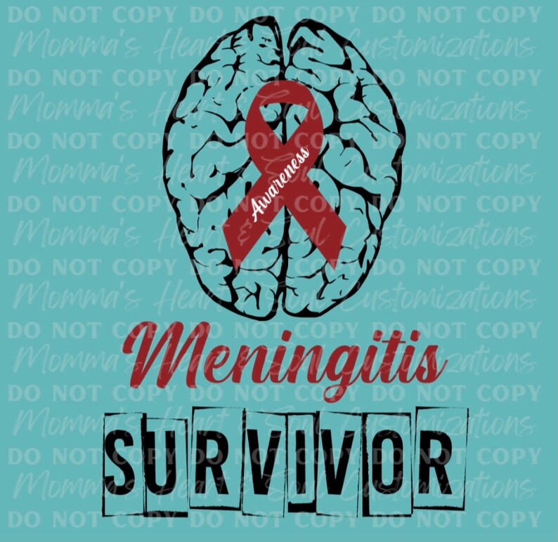 Meningitis Survivor Digital Download for Sublimation - Etsy