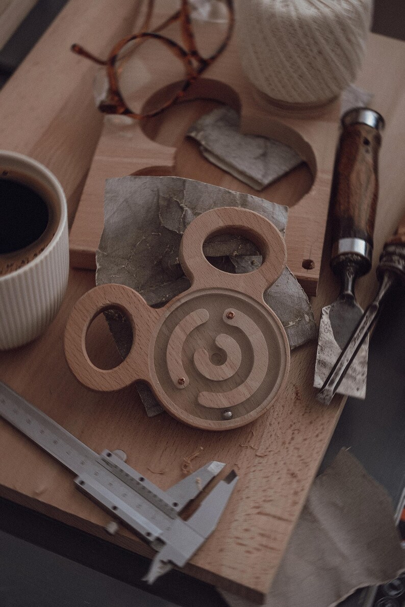 Mickey Maze CNC Files: Wooden Labyrinth Toy Plan (digital Download) - Etsy