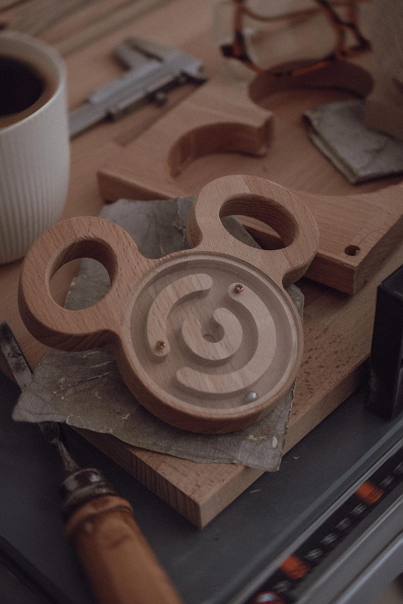 Mickey Maze CNC Files: Wooden Labyrinth Toy Plan (digital Download) - Etsy
