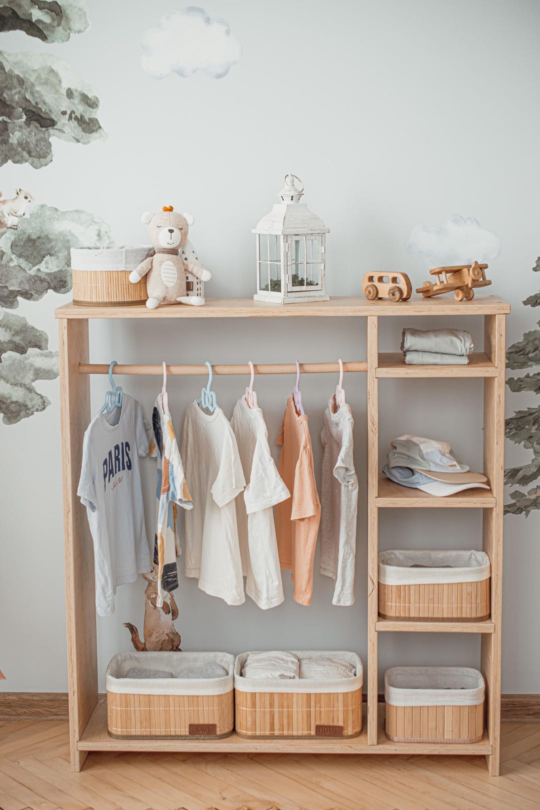 Plano Montessori para Guarda-Roupa Infantil Faça Você Mesmo: Projeto ...
