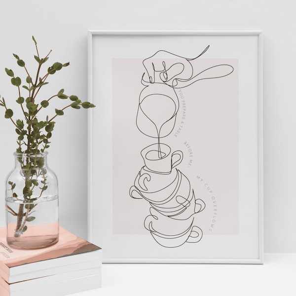 My Cup Overflows - Etsy