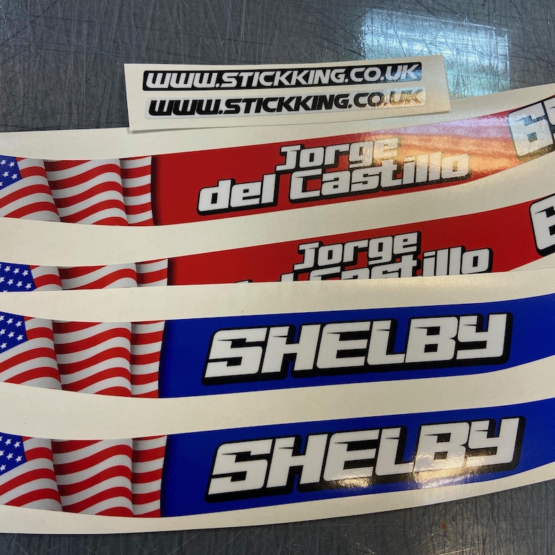 Visor Decal for Motorcycle - Etsy
