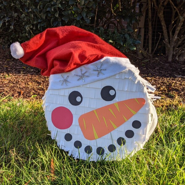 Snowman Pinata - Etsy