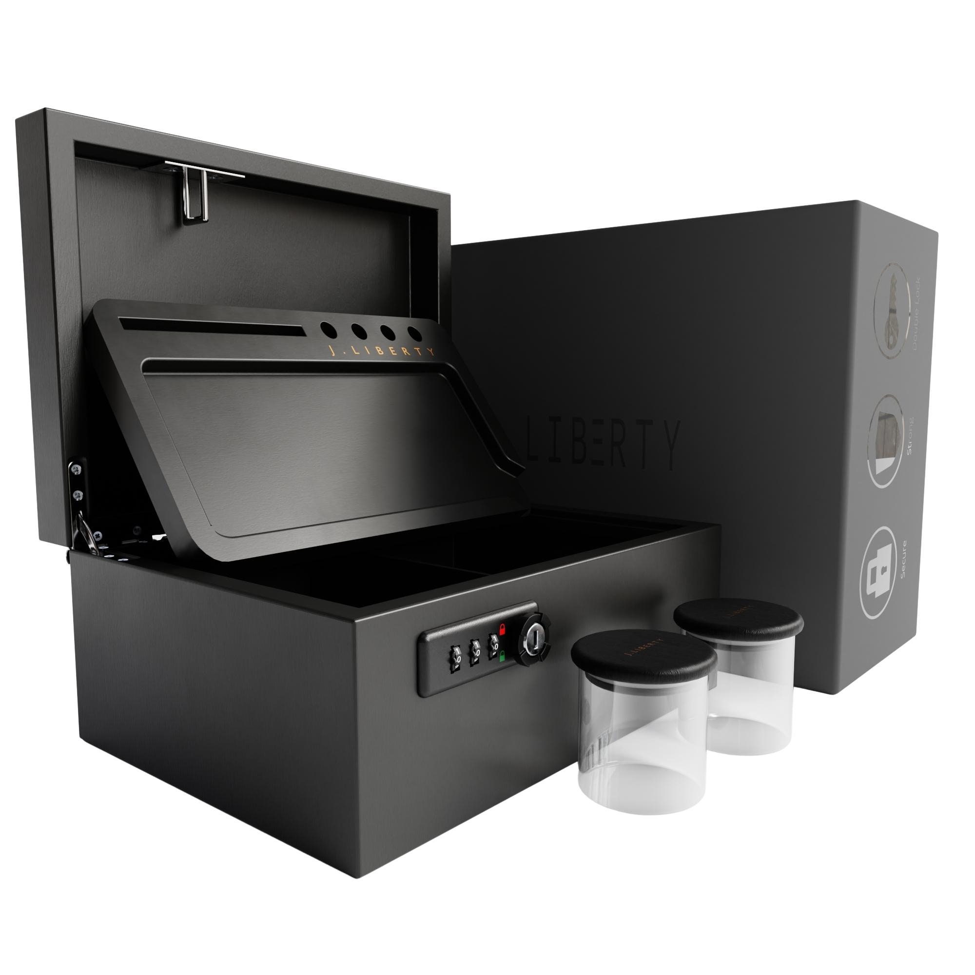 J.liberty Premium Stash Box With Combination Lock - Etsy