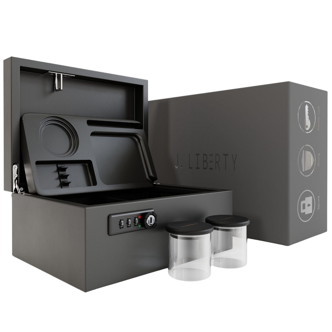 J.liberty Premium Stash Box With Combination Lock - Etsy
