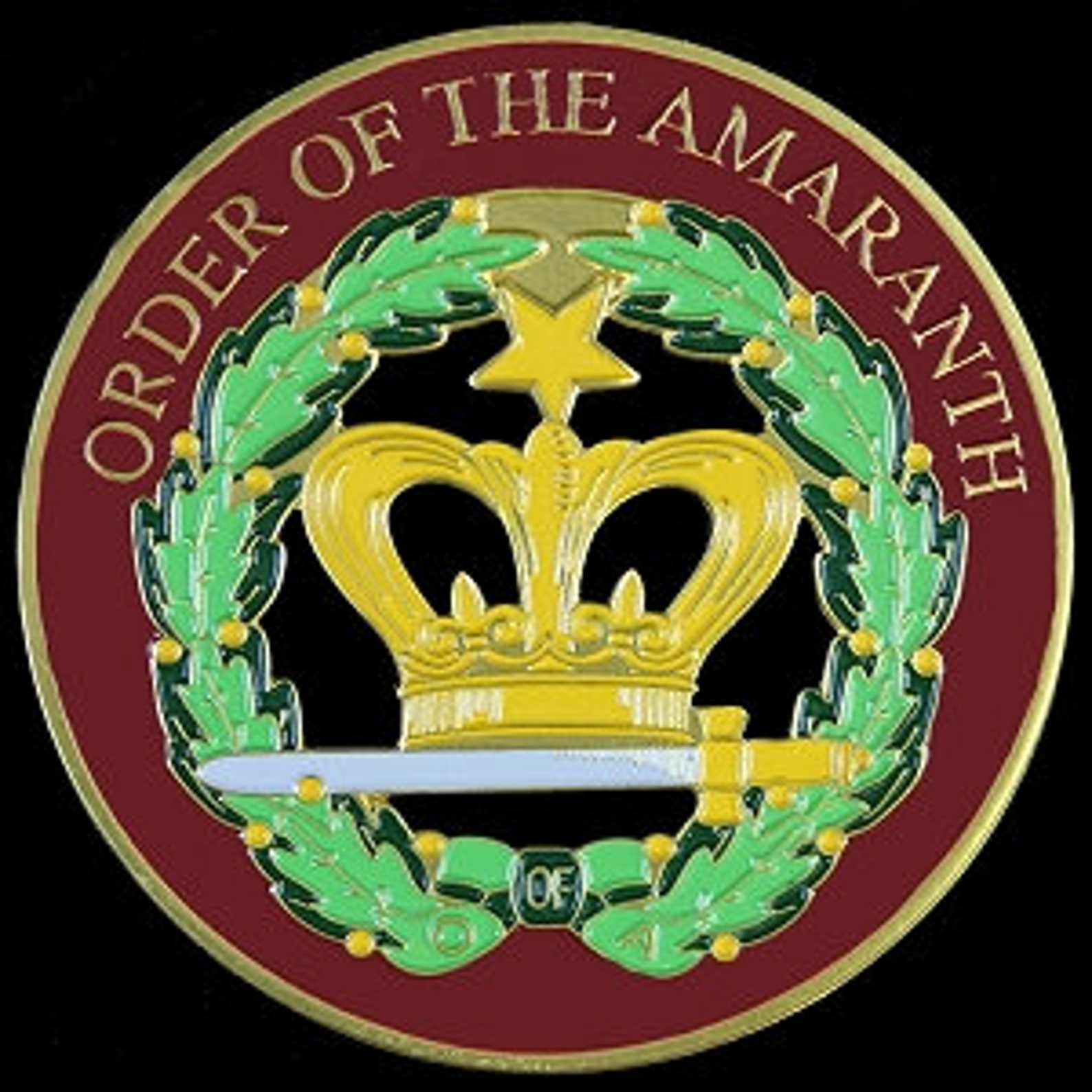 Order of the Amaranth Car Emblem - Etsy