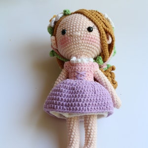 Crochet Rapunzel Doll Crochet Rapunzel Inspired Doll - Etsy